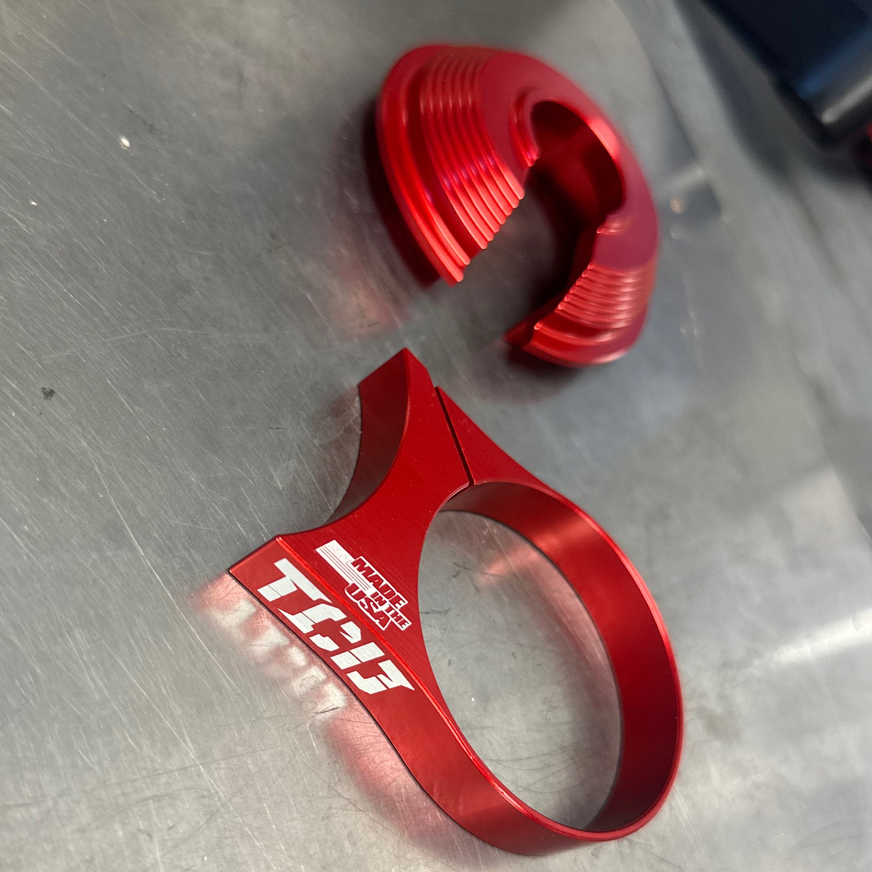 Shock Body Clamp & Spring Retainer Kit | TCD Racing